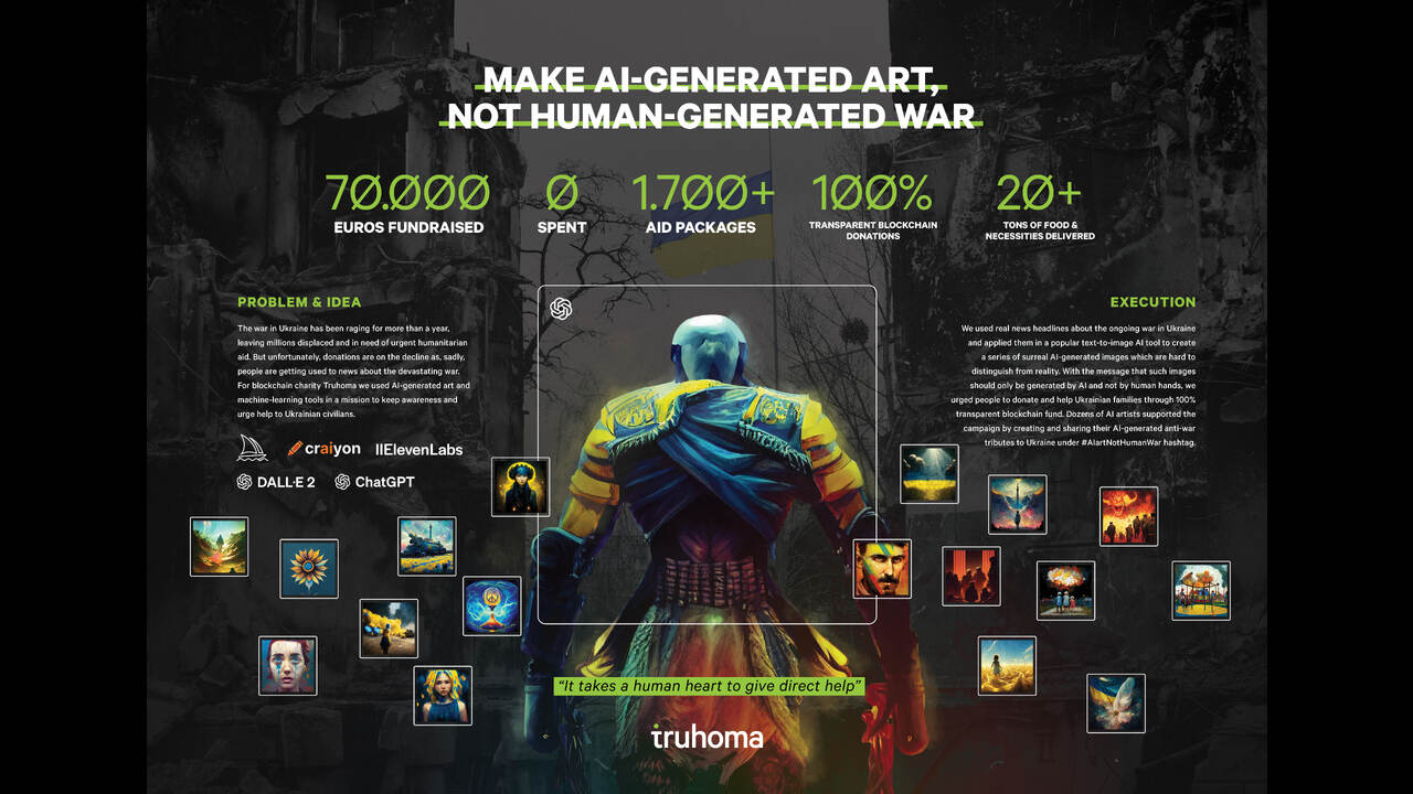 Make AI-Generated Art, Not Human-Generated War